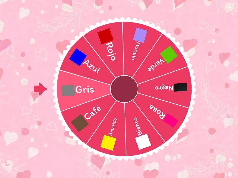 La rueda de los colores - Spin the wheel