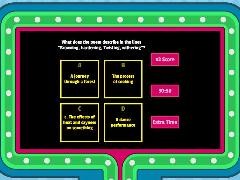 GROUP-4 - Gameshow quiz