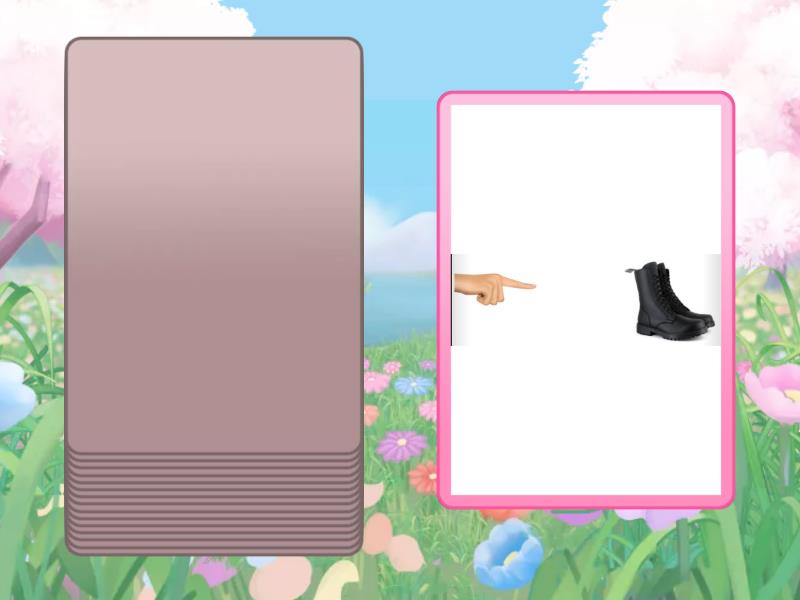 Flashcards Clothes go getter 1 unit 2 - Speaking cards Flashcards Clothes go getter 1 unit 2 - Speaking cards