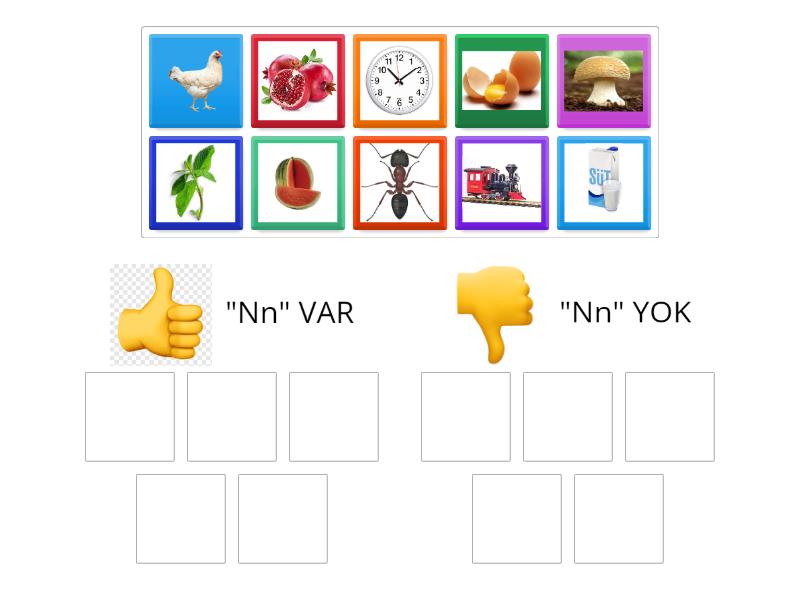 "N n" Sesi Tanıma Hatice MERCAN - Group sort