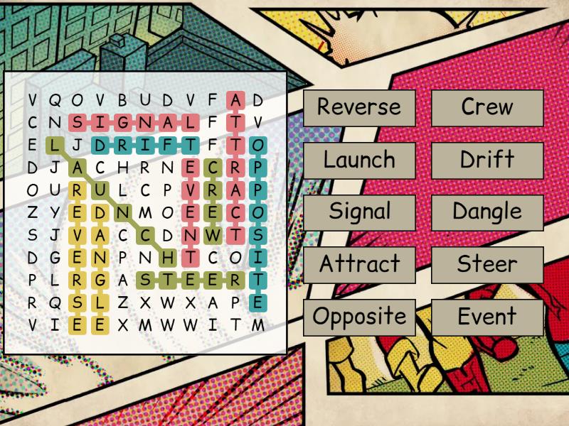 Lesson 2 Word Search - Wörtersuche