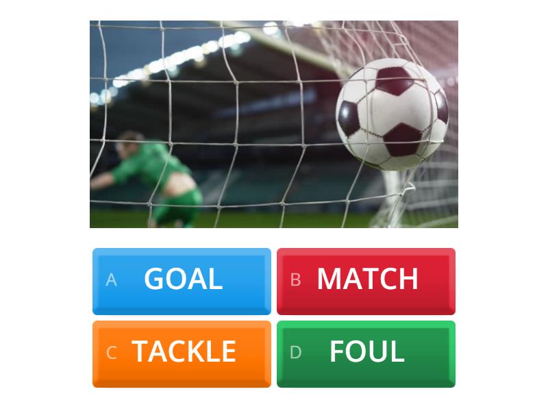 Football and Video Games Vocabulary - Quiz