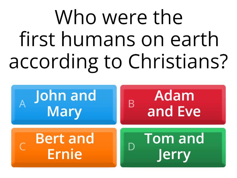 Christianity - Quiz