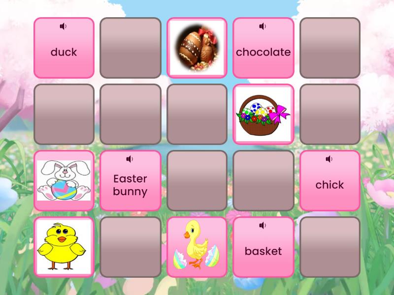 2 Easter - Matching pairs