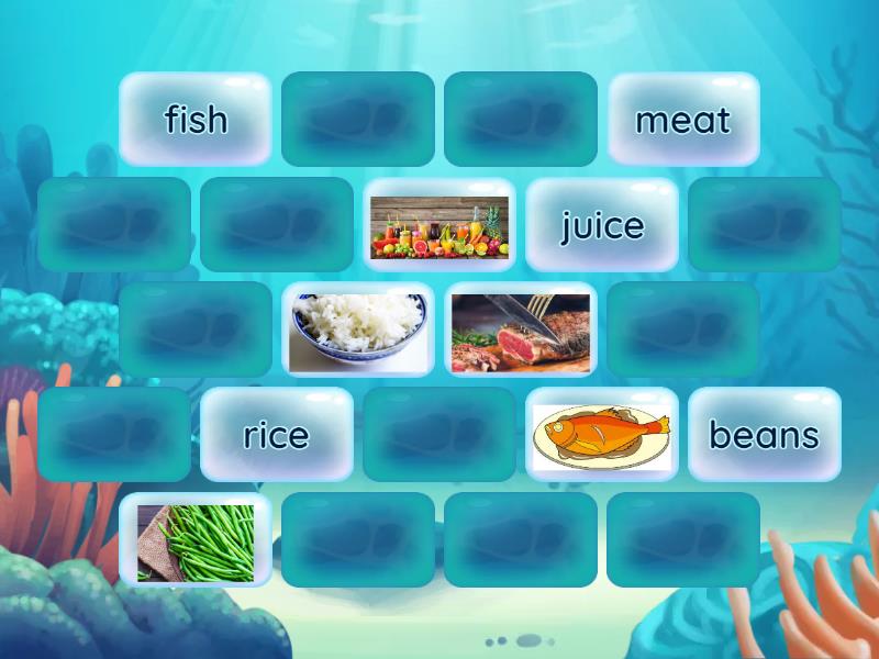 E3 - U15: At the dining table (Vocab) - Matching pairs