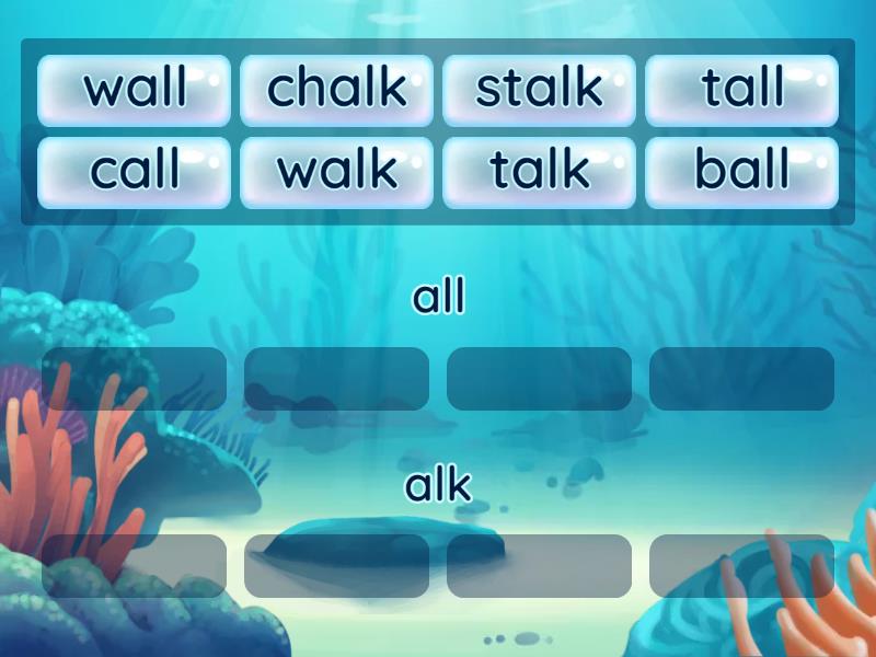 all alk - Group sort