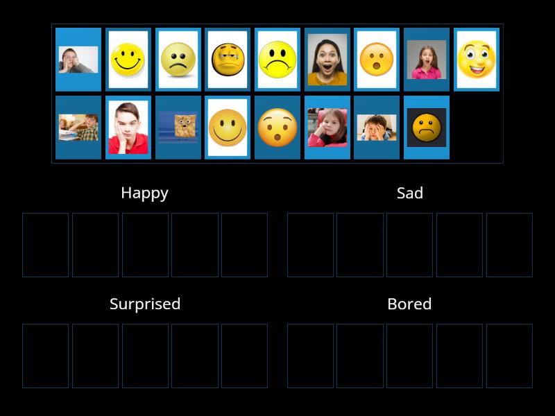 Emotions - Group sort