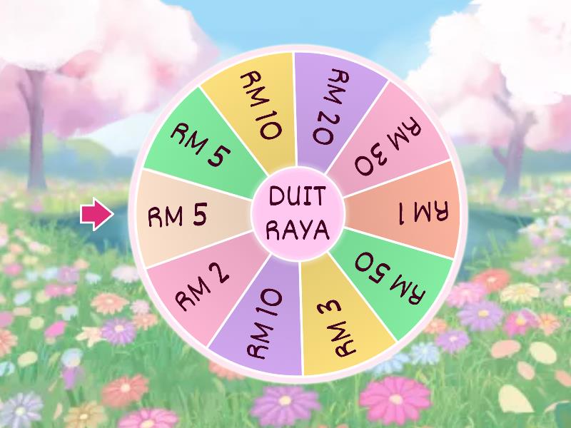 DUIT RAYA 2024 - Spin the wheel