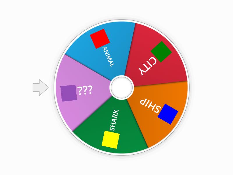 COLOR - Spin the wheel