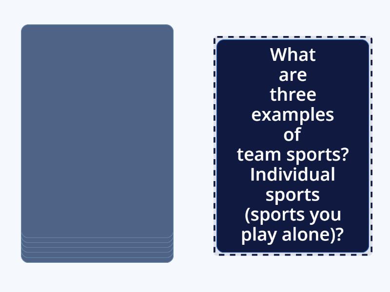 Sport speaking - Speaking cards