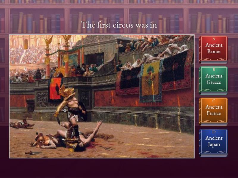 Circus fun facts camp - Quiz