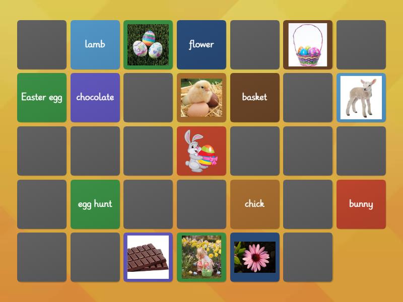 Matching pairs Easter - Parejas