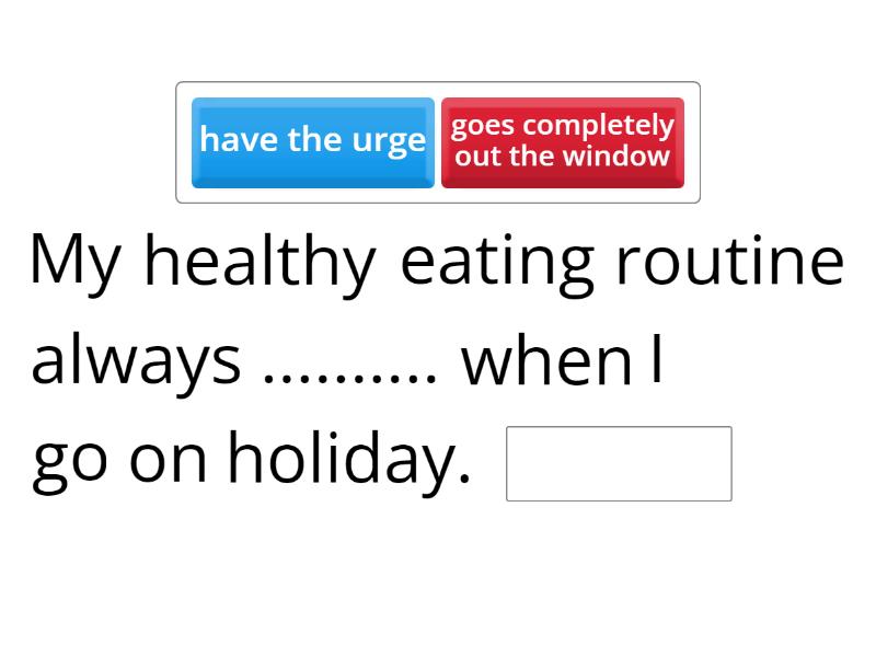 NEF B1+ reading unit 2A workbook - Complete the sentence