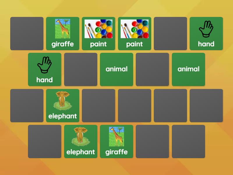 Match up! - Matching pairs