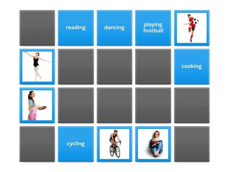 Hobbies - Matching pairs