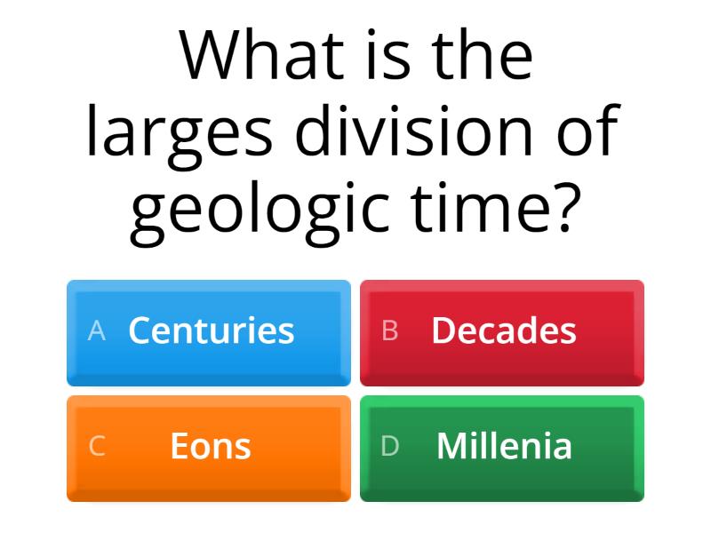 Geology - Quiz