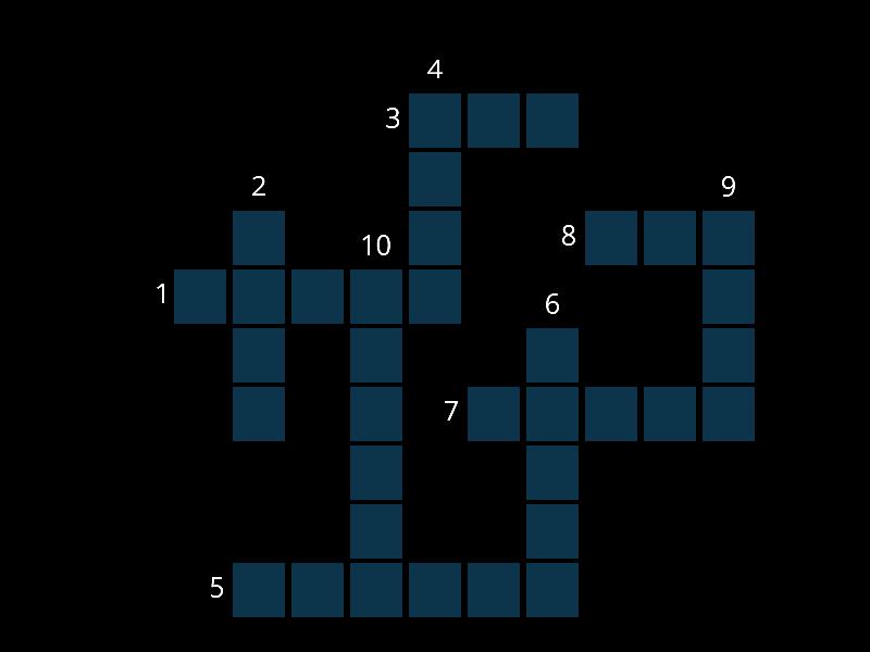 MODAL VERBS - Crossword