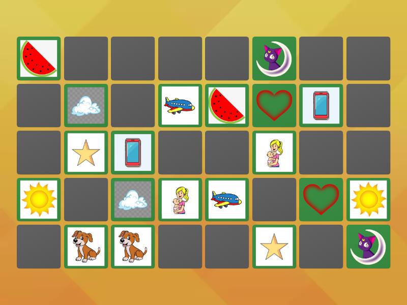 juego de pareja - Matching pairs