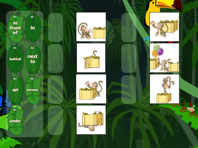 Where is Monkey? - Match up