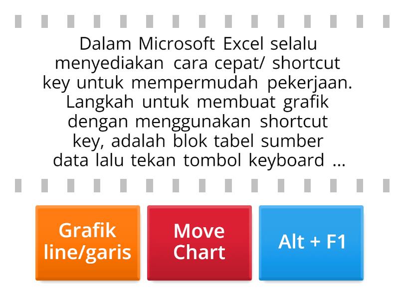 Pop Up Quiz 60 - Find the match