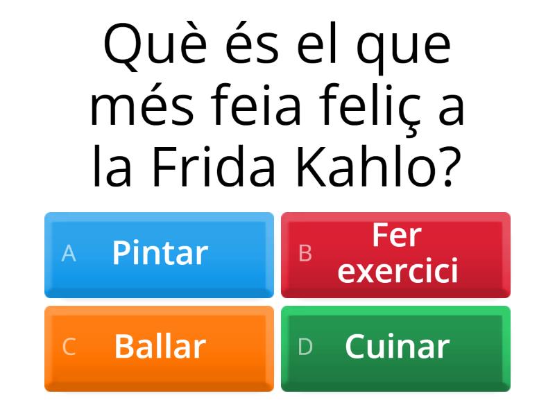 Frida Kahlo - Quiz