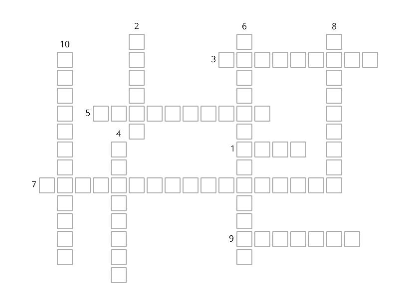 Vok 23 8e - Crossword