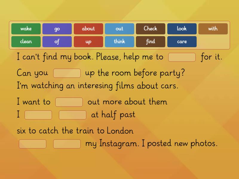 GG3 7.5 - Missing word