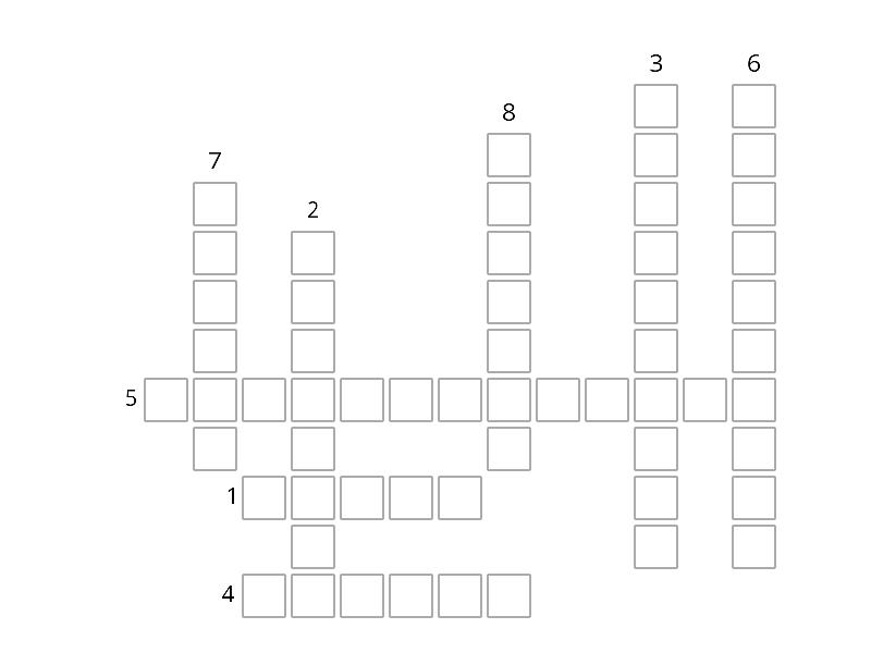 Actividad juego css - Crossword
