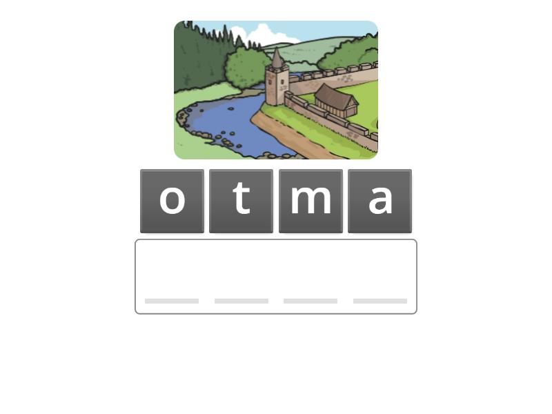Parts of the Castle- - Anagram