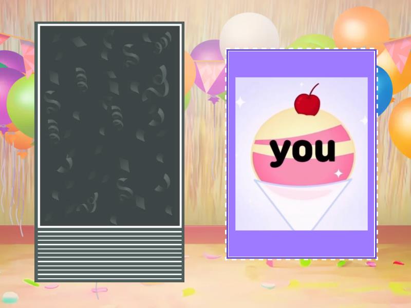 Sight Words - Random cards