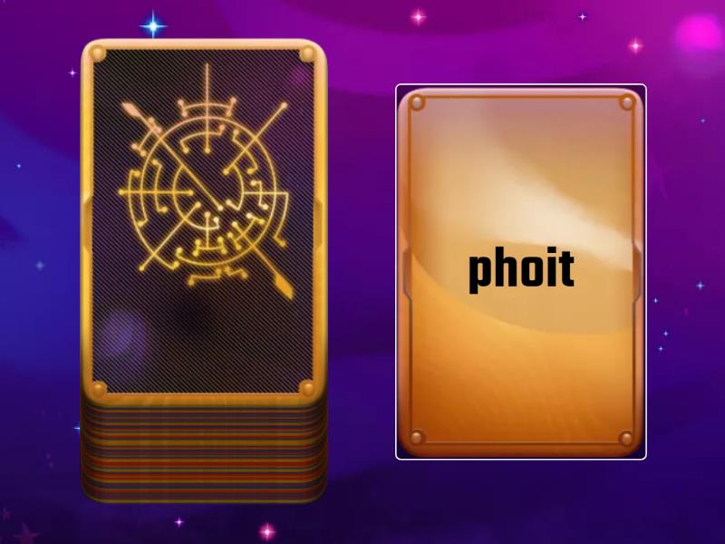 Alien Language - L1 & partial L2 - Speaking cards