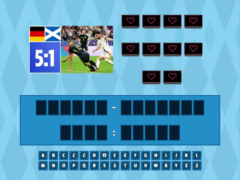 Euro 2024 - Ahorcado