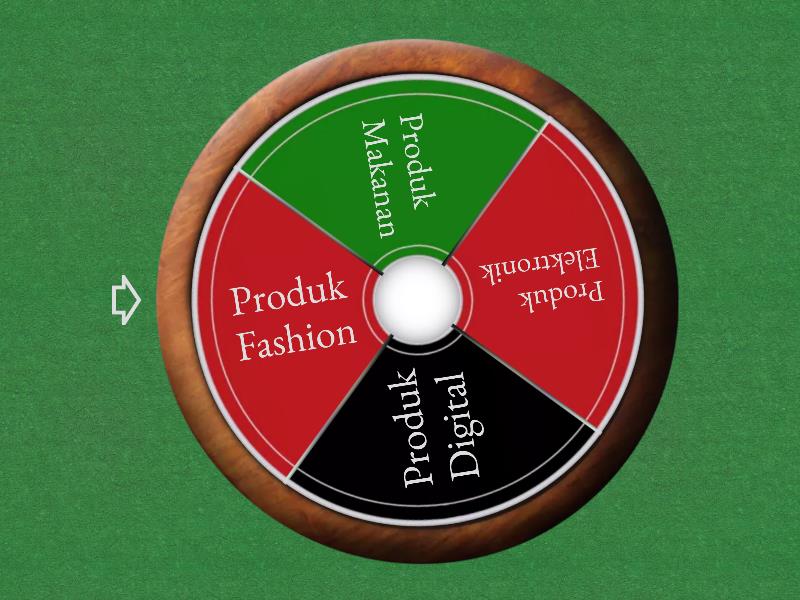 Pemilihan Produk - Spin the wheel