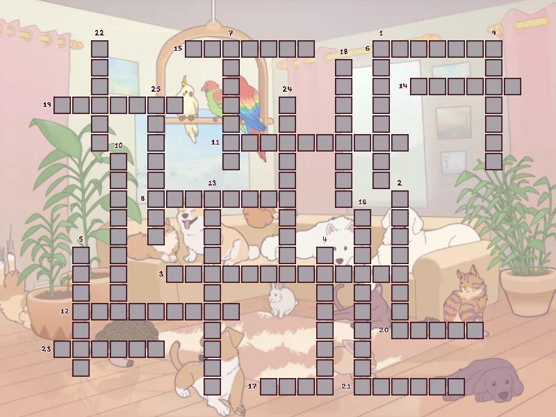 FO3 U4.1 vocabulary - Crossword