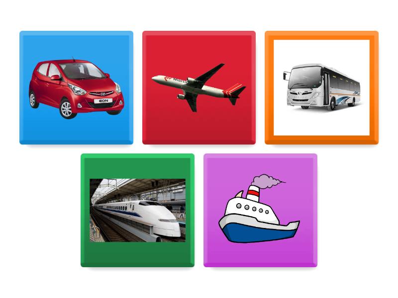 Japanese: Transport 1 - Flip tiles