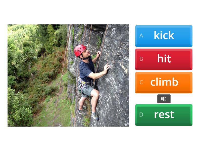 Practice 9 Action verbs - Quiz