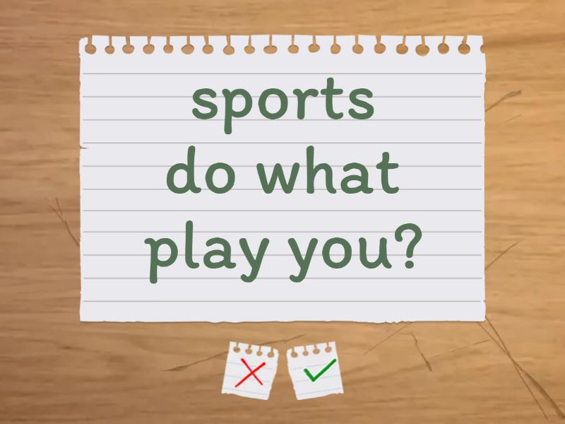 Jumbled questions speaking - Flash cards