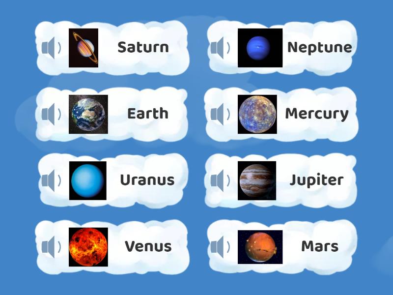 Beginning Sounds Planets - Flip tiles
