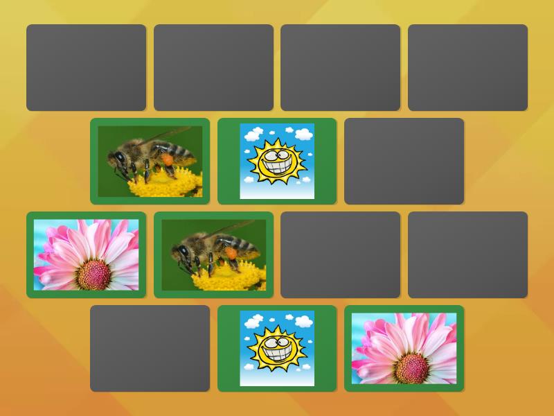 Memory di primavera - Parejas