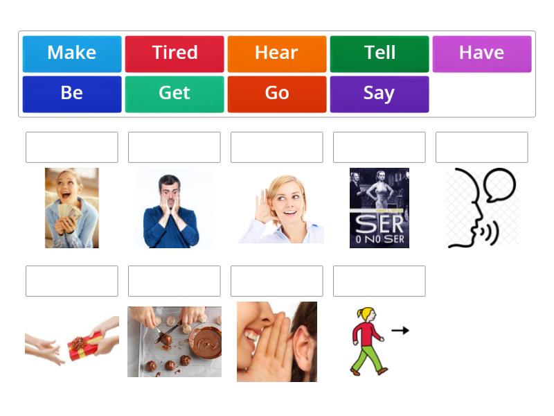 VOCABULARIO DE ENERO - Match up