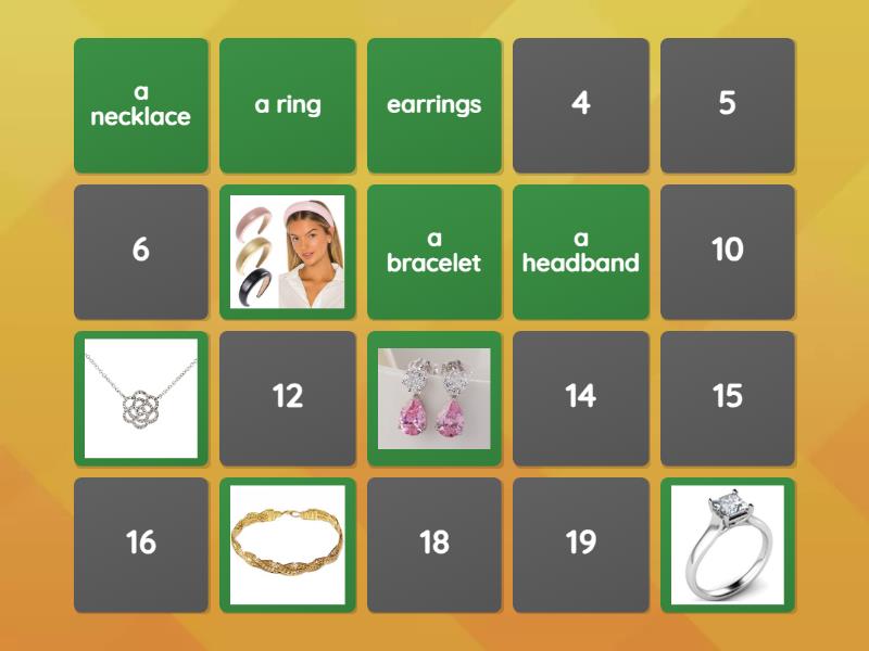 Accessories - Matching pairs