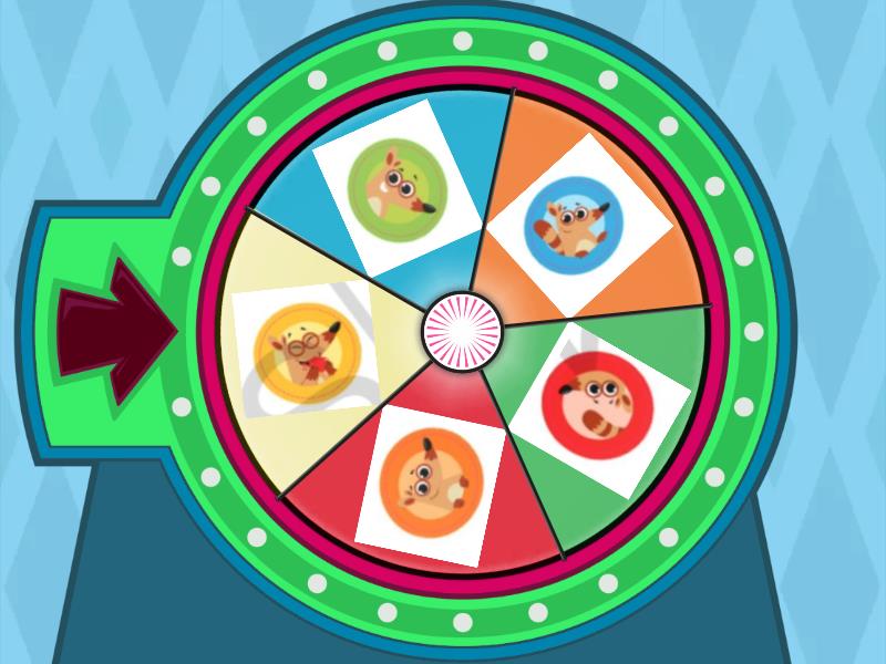 Sorting tokens - Random wheel