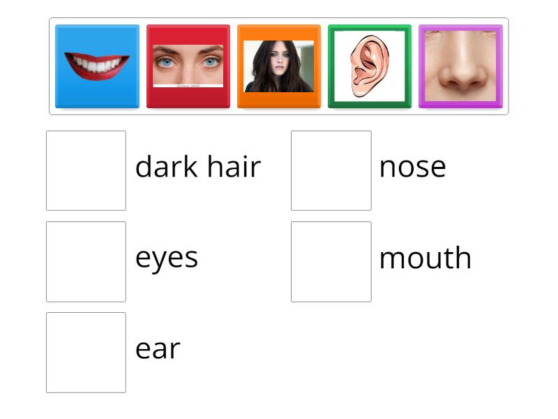 Mouth, nose, eyes - Une las parejas