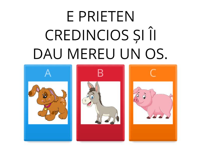 GHICITORI CU ANIMALE - Quiz