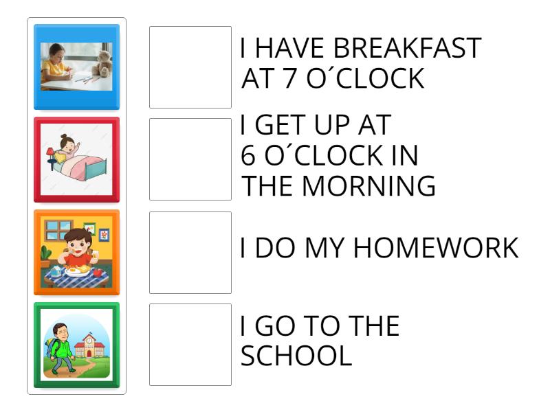 HOMEWORK - Match up