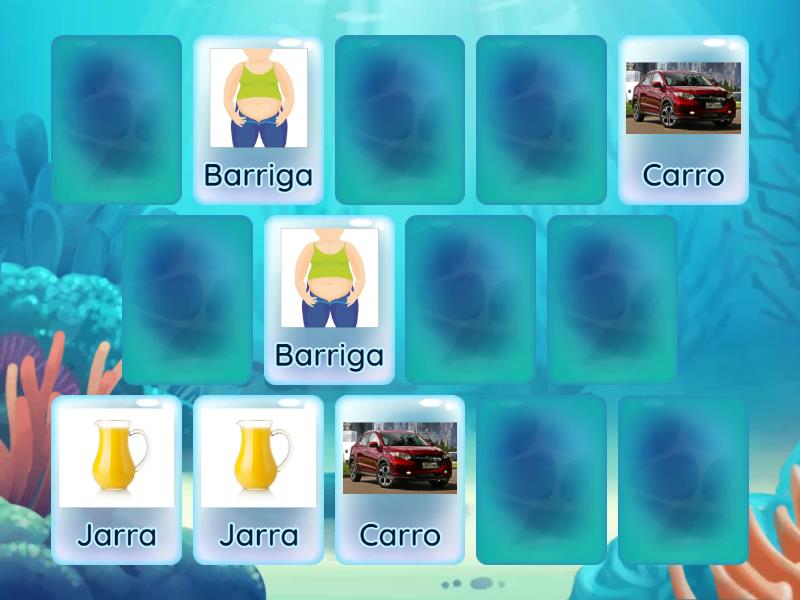 Fonema R - Posição final e medial - Matching pairs