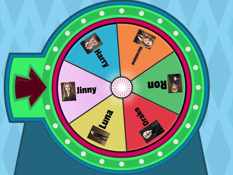 Harry Potter - Spin the wheel