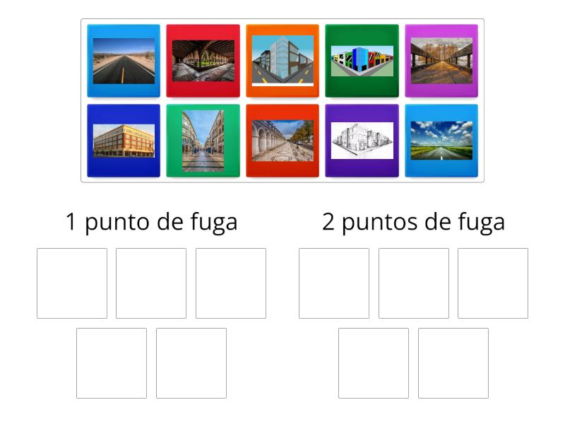 Cuantos puntos de fuga - Group sort