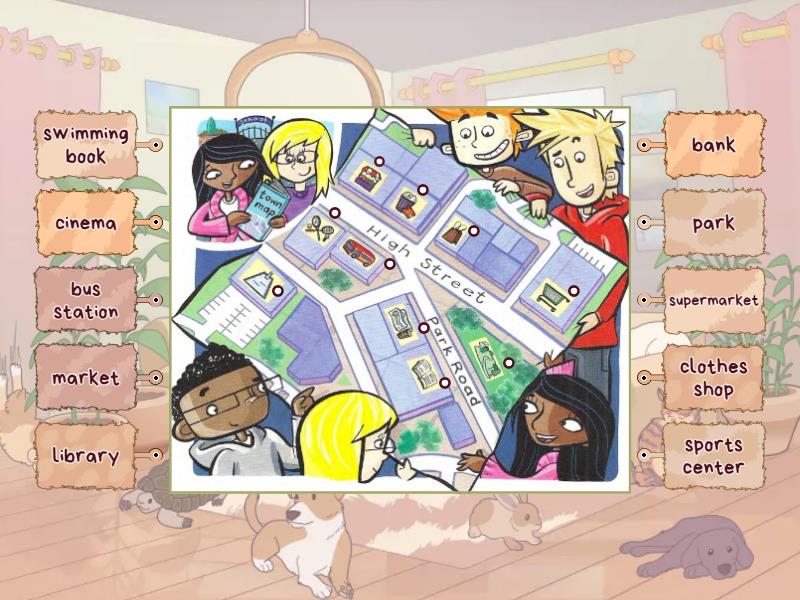 kid's box 3, unit 4 - Labelled diagram