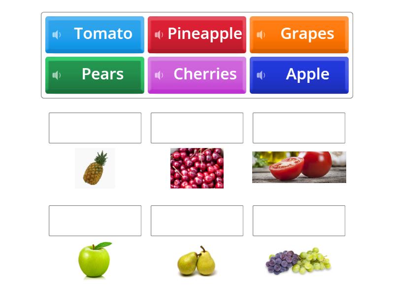 Fruit - Match up